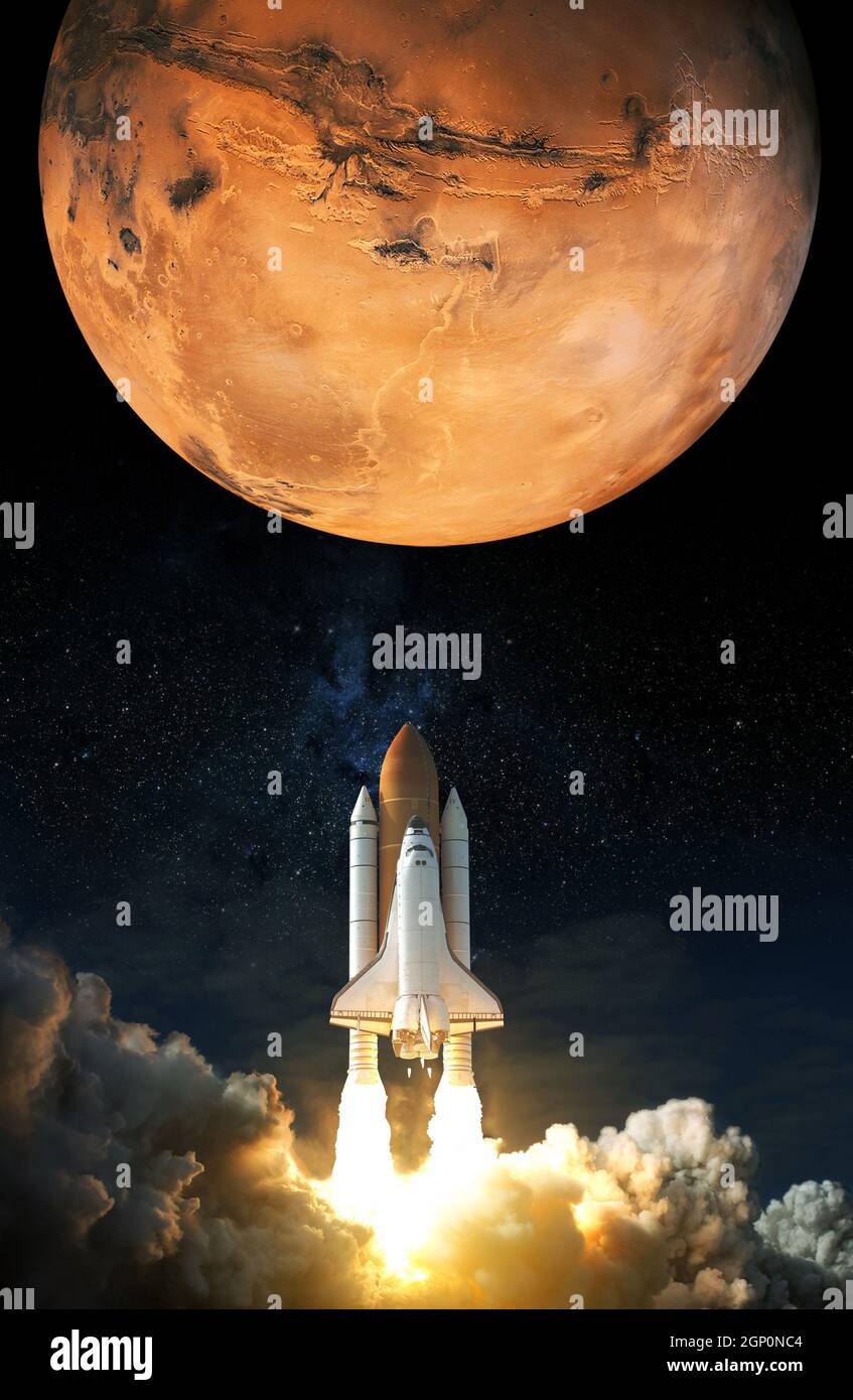 Mars Space Rocket Carrier