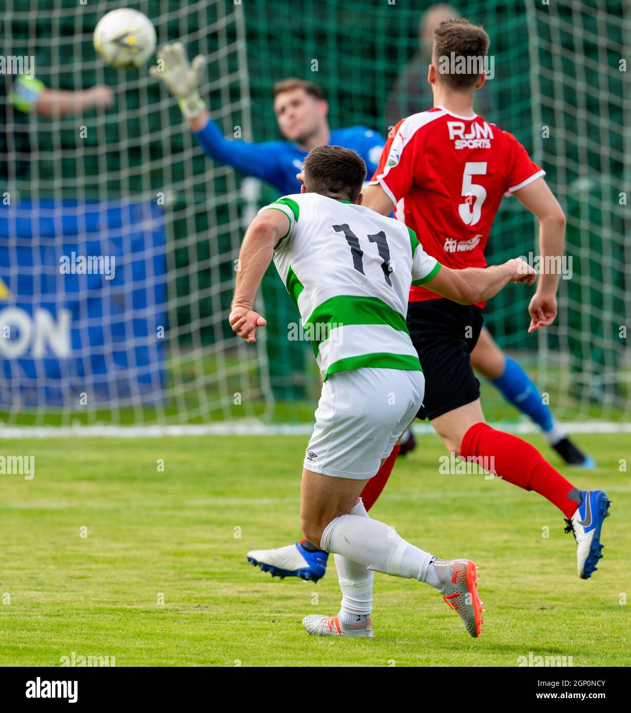 25 September 2021. Buckie Thistle FC, Victoria park, Midmar Street ...