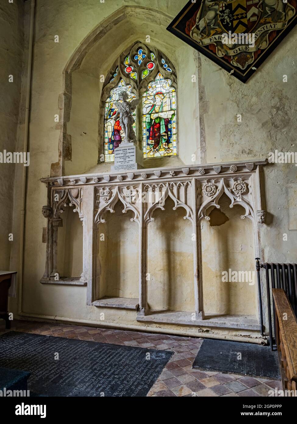 St Andrew's Church in Wickmere, Norfolk, England Stock Photo - Alamy