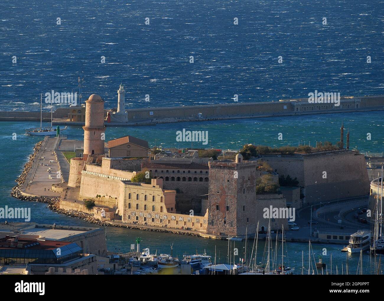 Birds eye view marseille france hi-res stock photography and images - Alamy
