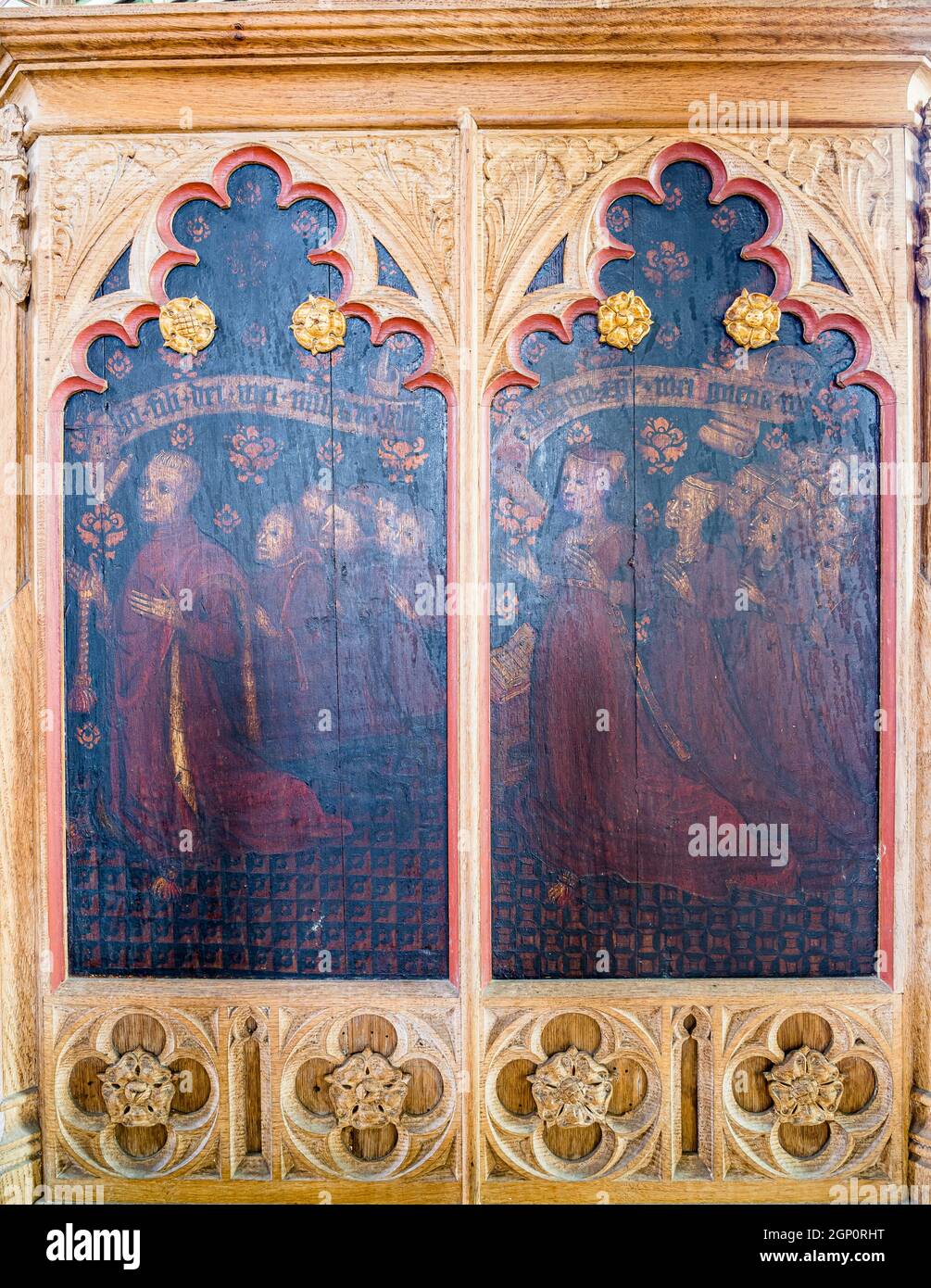 St Andrew's Church in Wickmere, Norfolk, England Stock Photo - Alamy