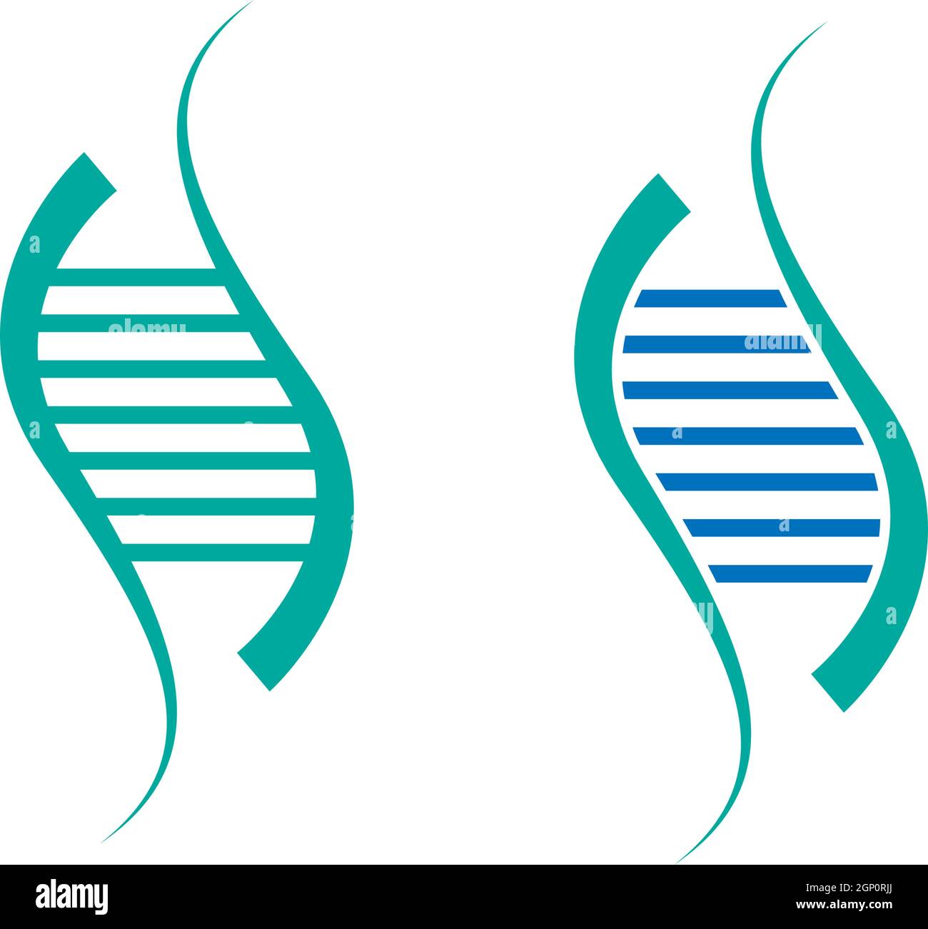 DNA,Genetic sign logo icon design vector Stock Vector Image & Art - Alamy
