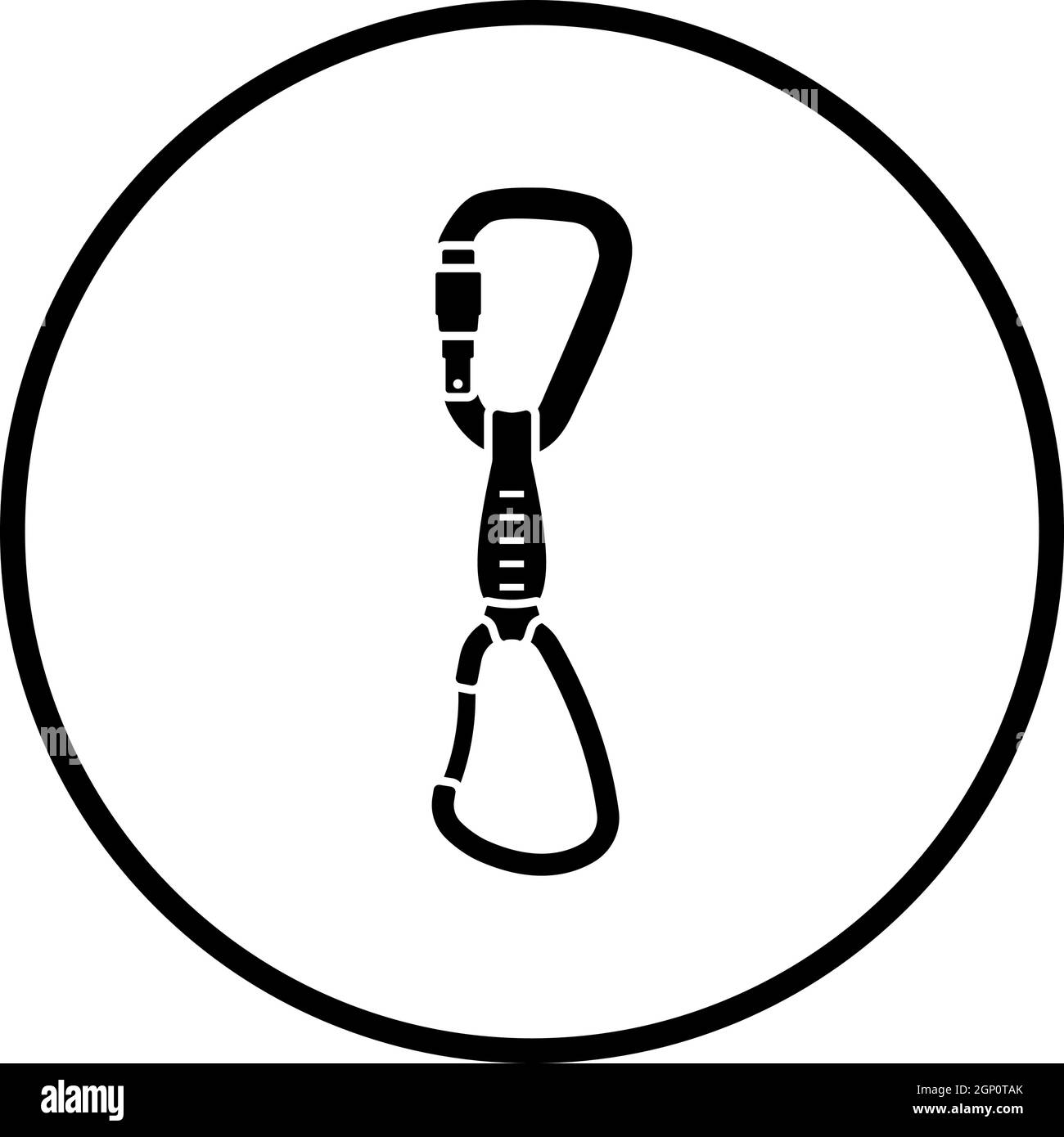 Alpinist Quickdraw Icon Stock Vector Image & Art - Alamy