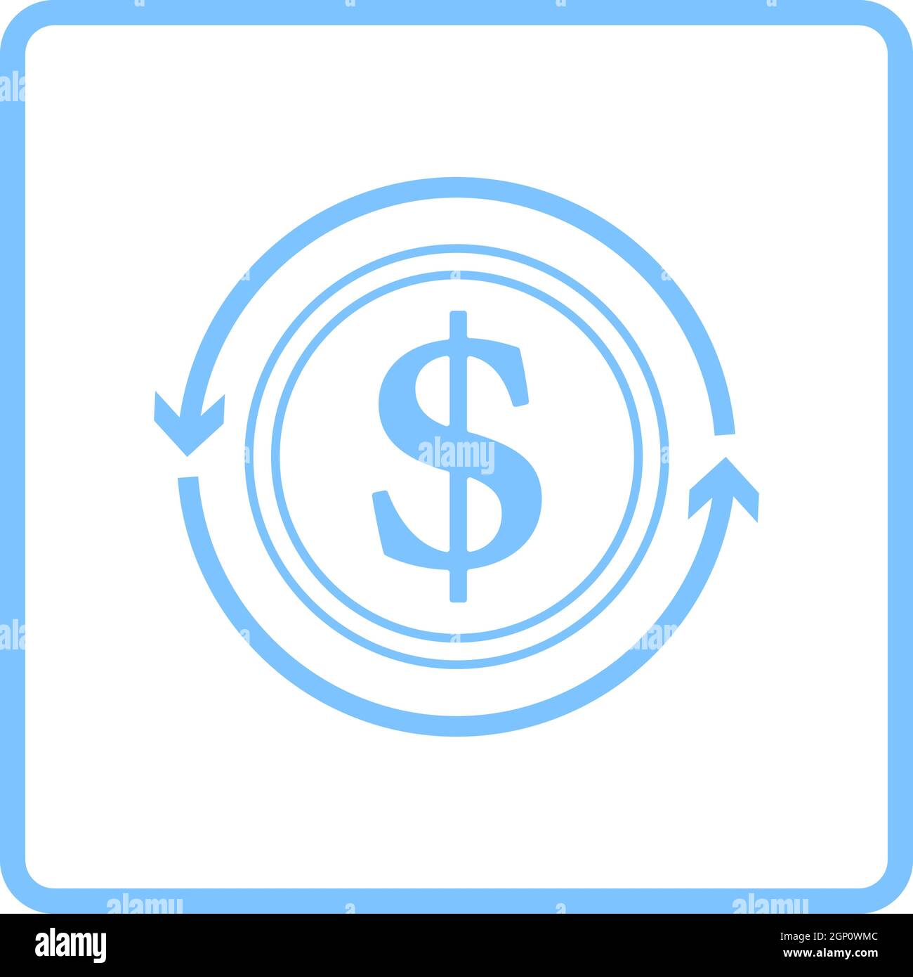 Cash Back Coin Icon Stock Vector Image & Art - Alamy