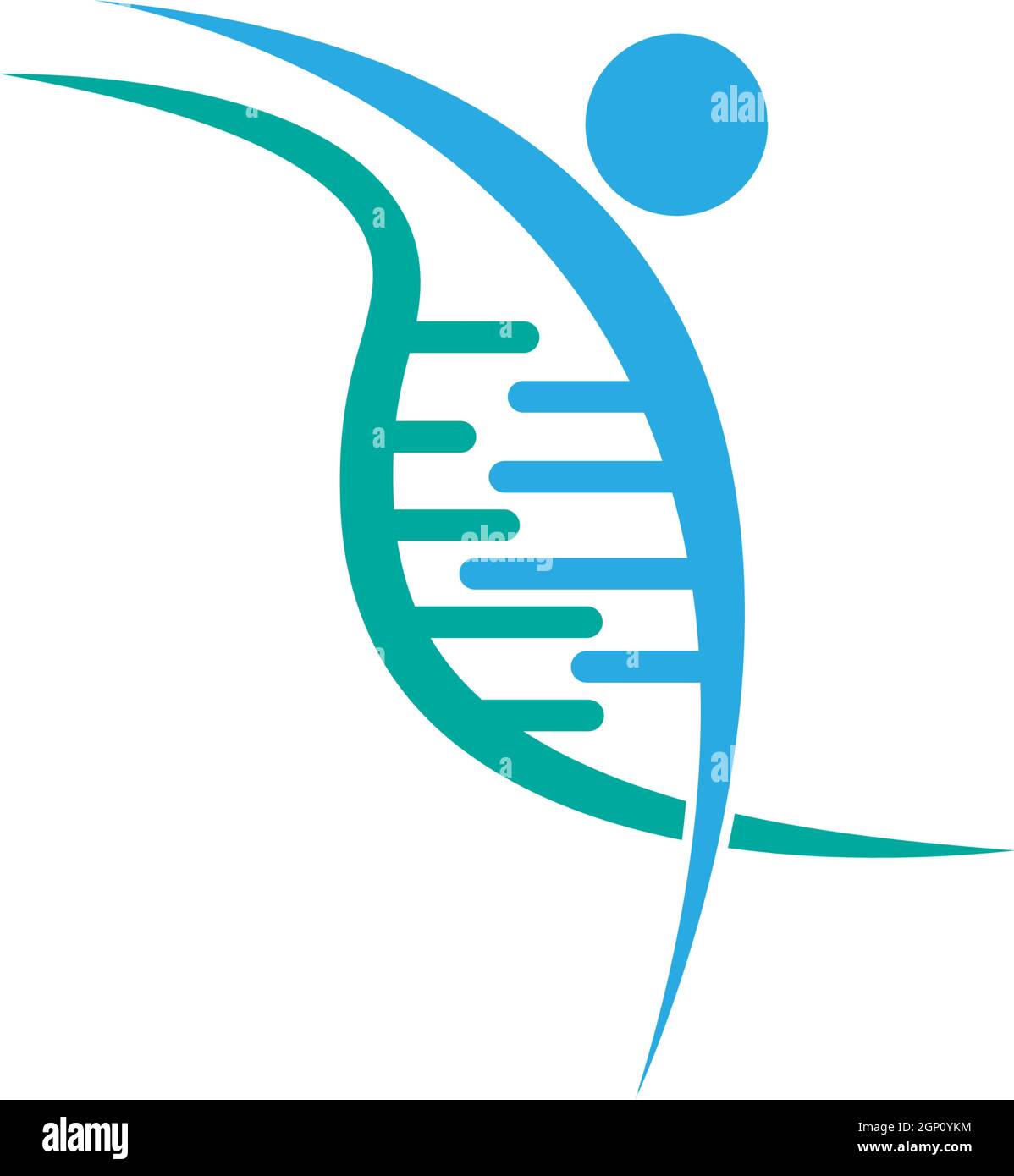 DNA,Genetic sign logo icon design vector Stock Vector Image & Art - Alamy