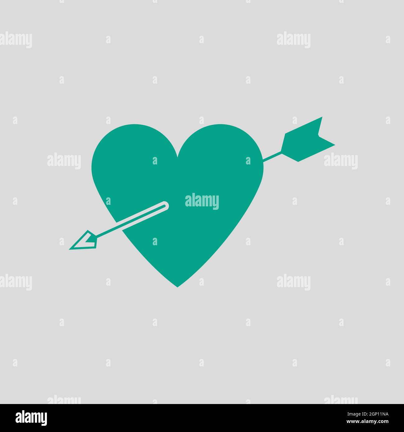 Green white arrow Stock Vector Images - Alamy