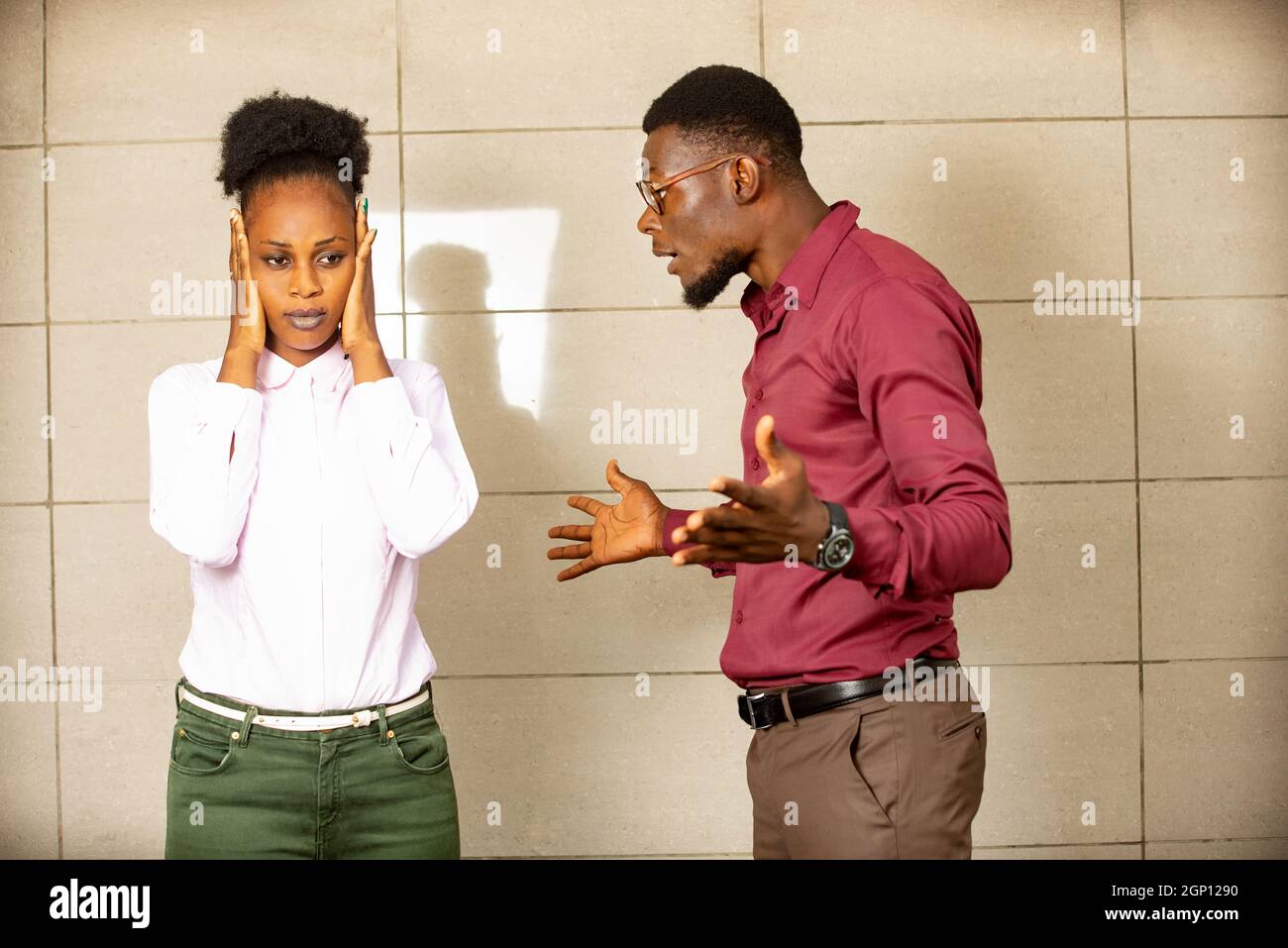 Refusing listen hi-res stock photography and images - Alamy