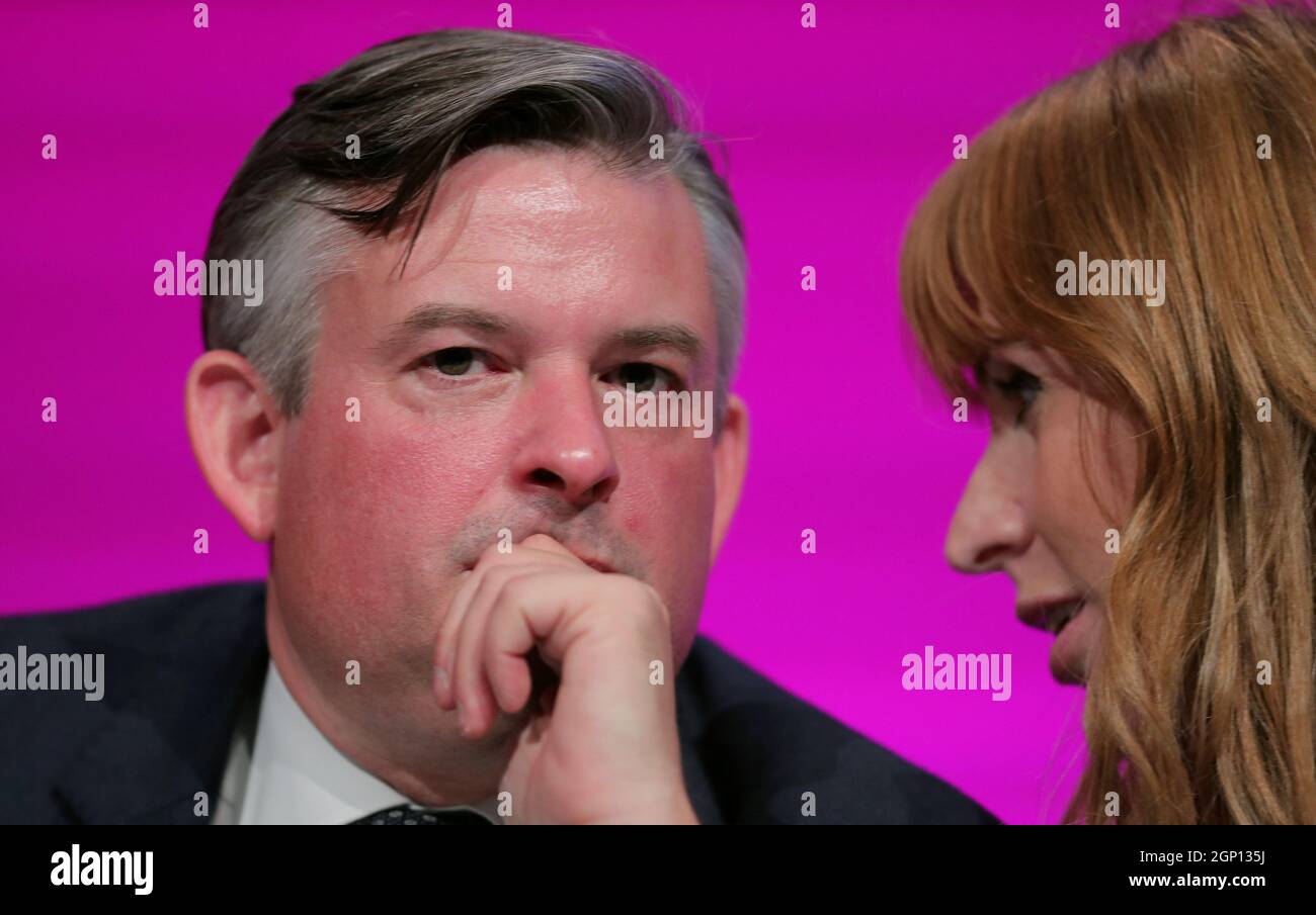 JONATHAN ASHWORTH, ANGELA RAYNER, 2021 Stock Photo - Alamy