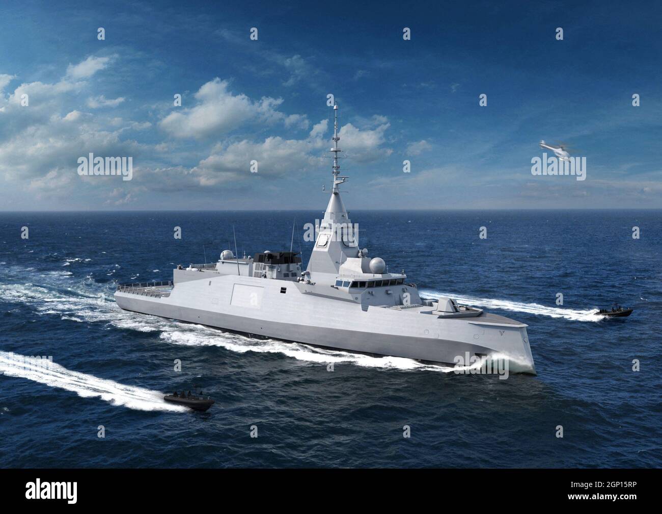 Photo dated March 30, 2021 of model of a defense and intervention ...