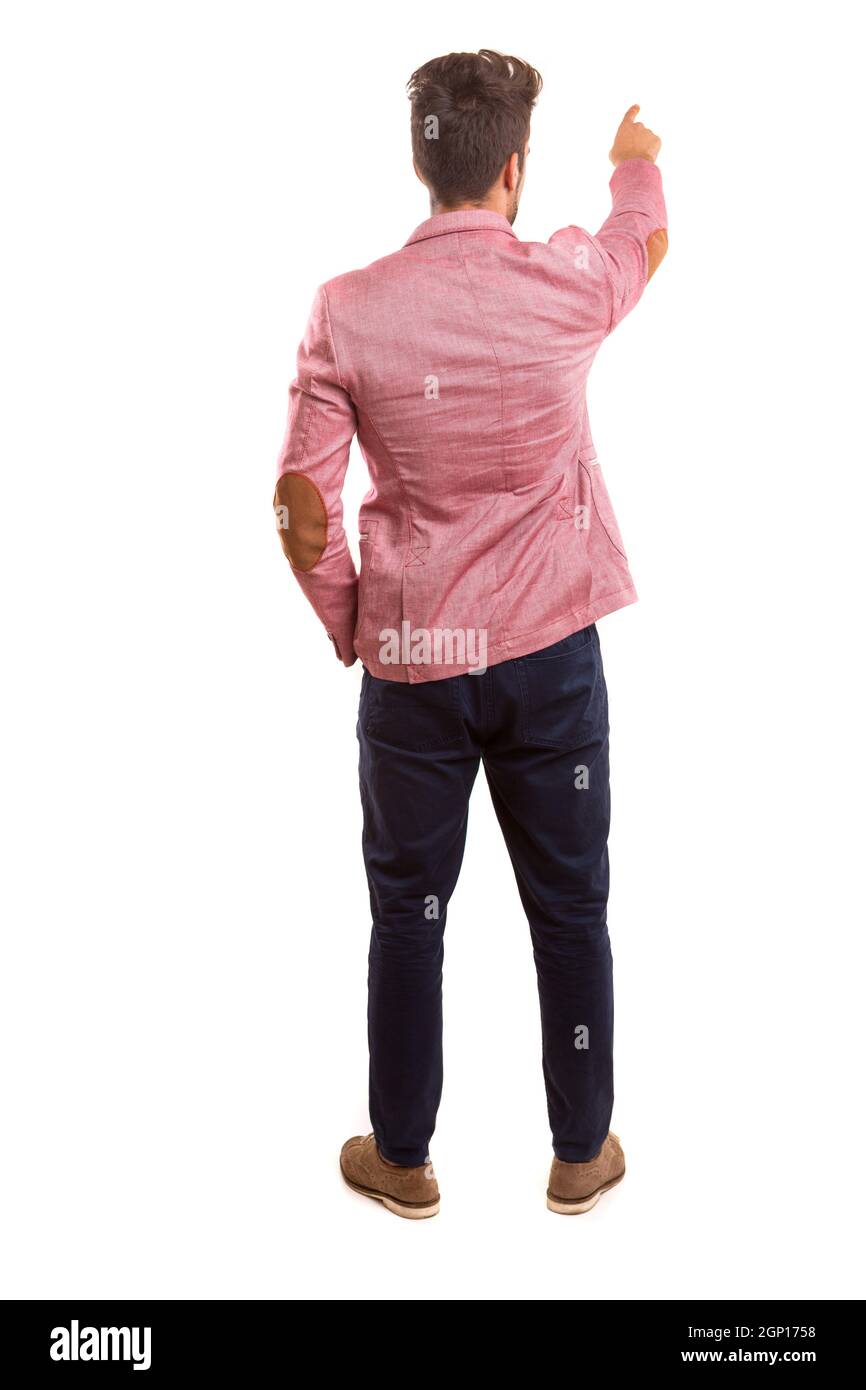 Male Model Looking Back Turned High Resolution Stock Photography and ...