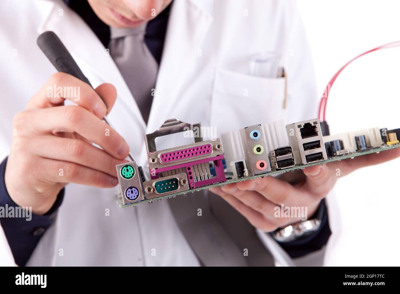 Assembly computer install processor hi-res stock photography and images ...