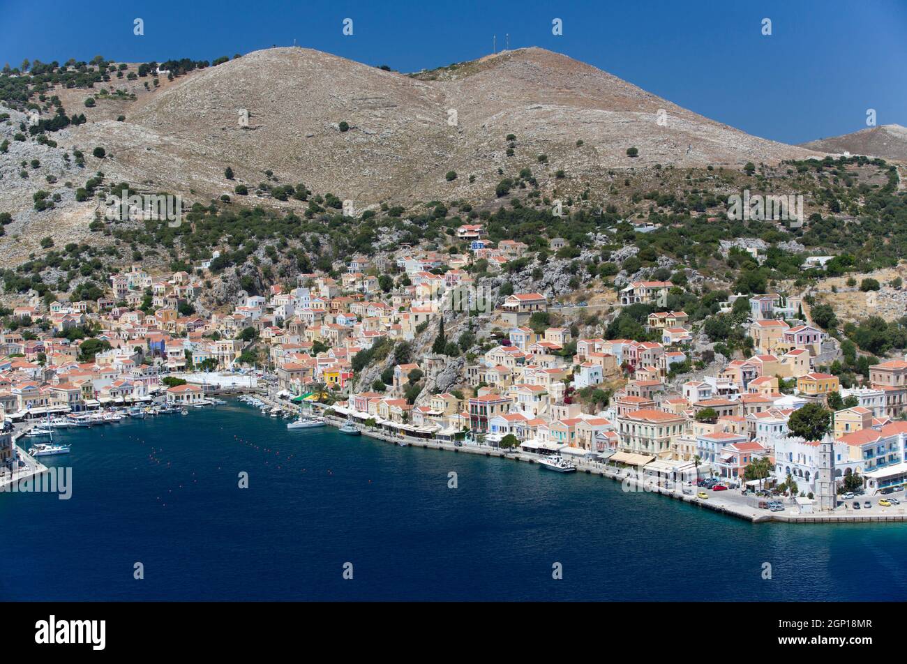 Symi greece gialos hi-res stock photography and images - Alamy