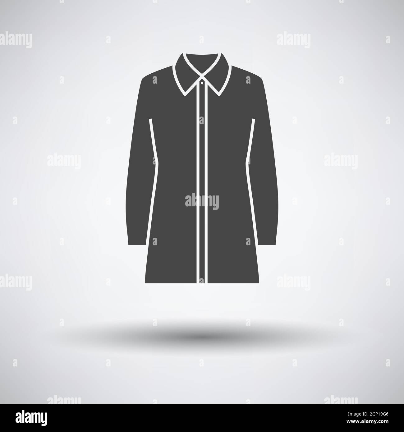 Business Blouse Icon Stock Vector Image & Art - Alamy