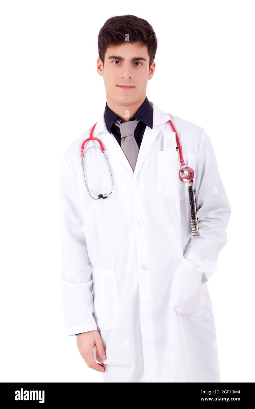 Young and sucessful medic posing Stock Photo - Alamy