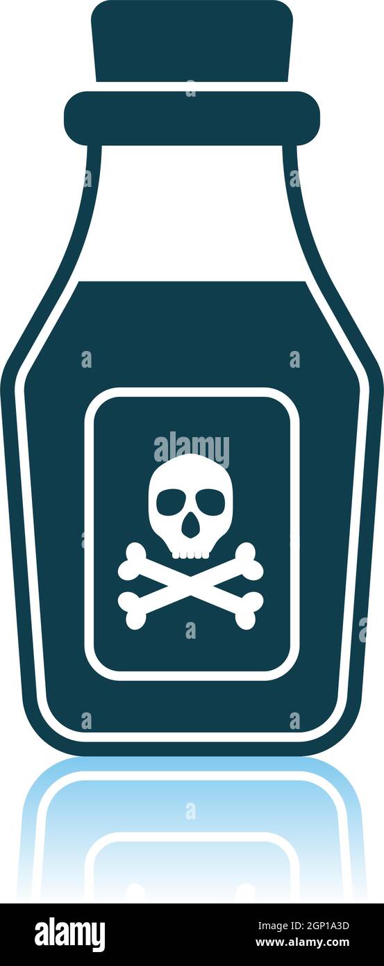 Poison Bottle Icon Stock Vector Image & Art - Alamy