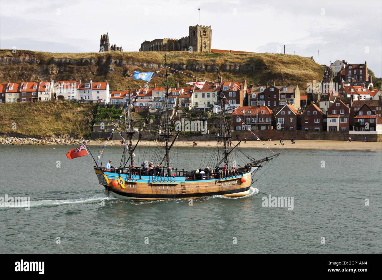 Bark Endeavour - Whitby - England Stock Photo - Alamy