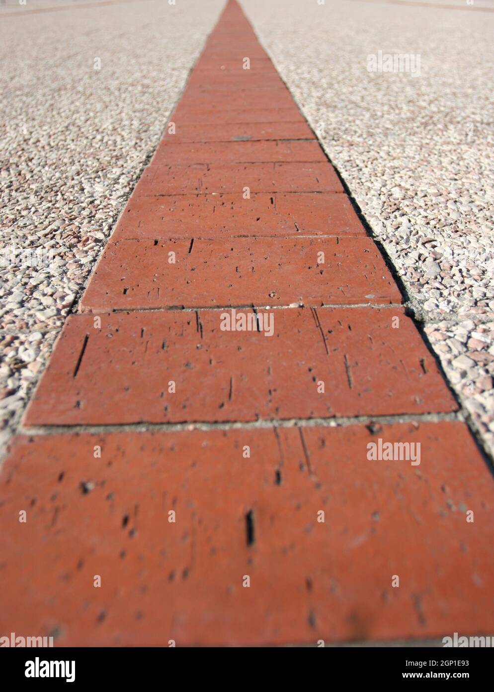 Perspective red brick pathway texture hi-res stock photography and ...