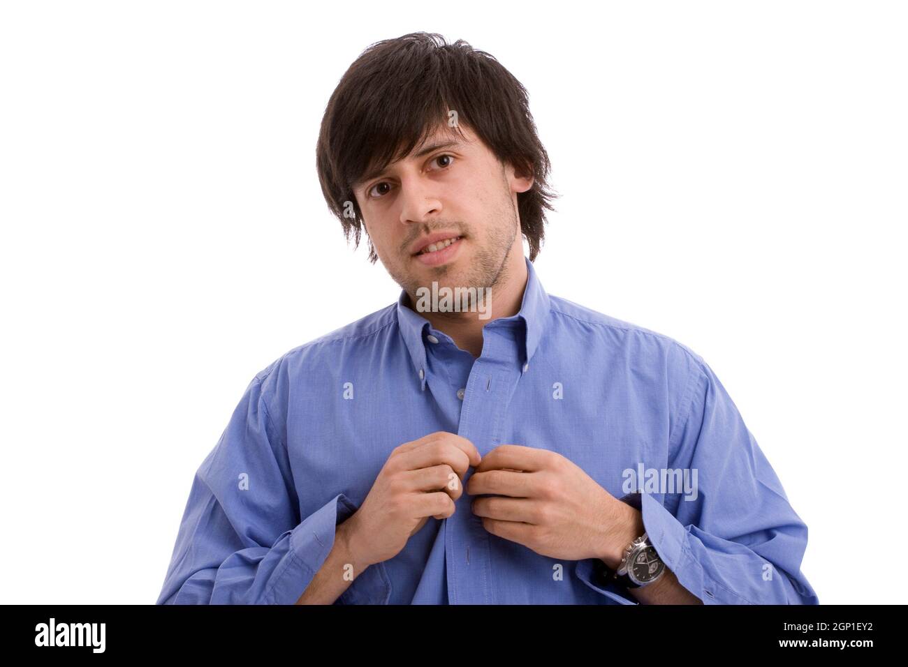 Young handsome looking man dressing hi-res stock photography and images ...