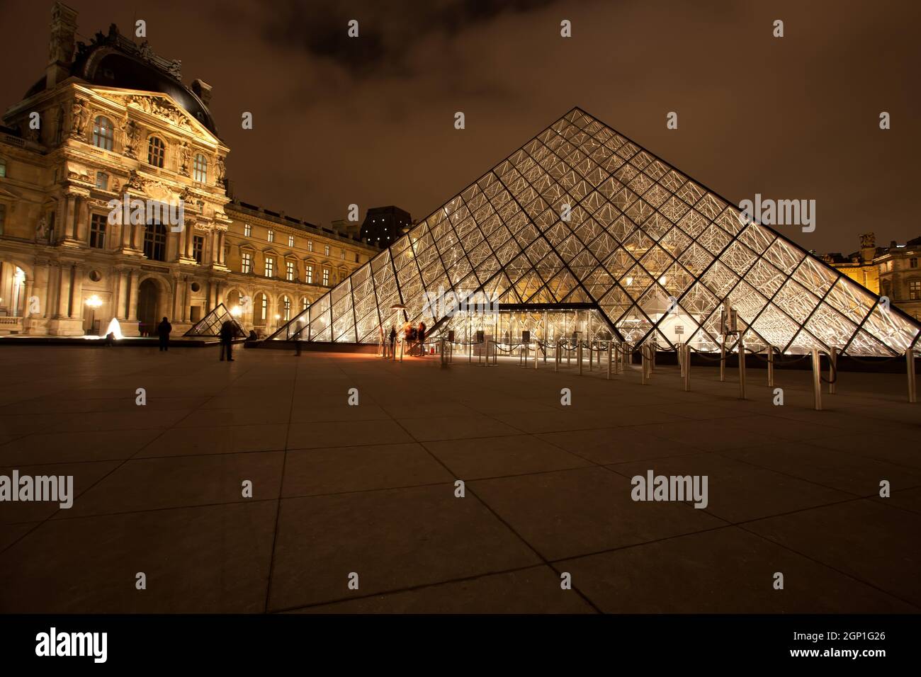 PARIS - December 3: The Louvre Art Museum on Decemver 3, 2010 in Paris ...
