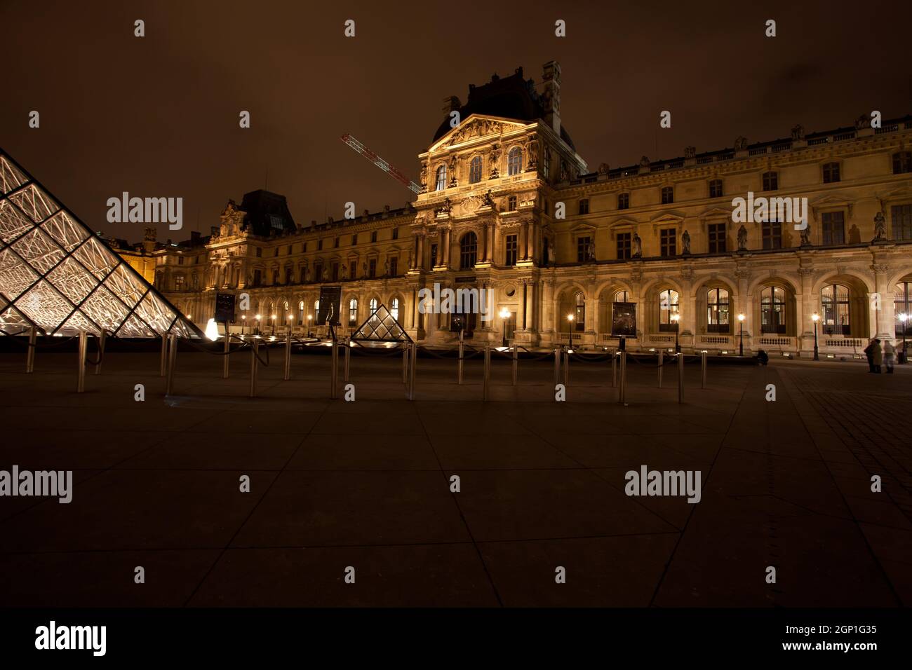 PARIS - December 3: The Louvre Art Museum on Decemver 3, 2010 in Paris ...