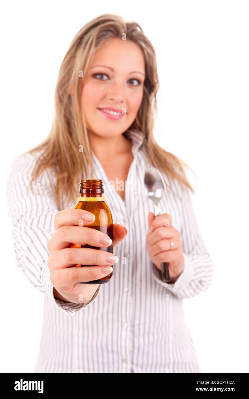 Medicinal syrup cure hi-res stock photography and images - Alamy