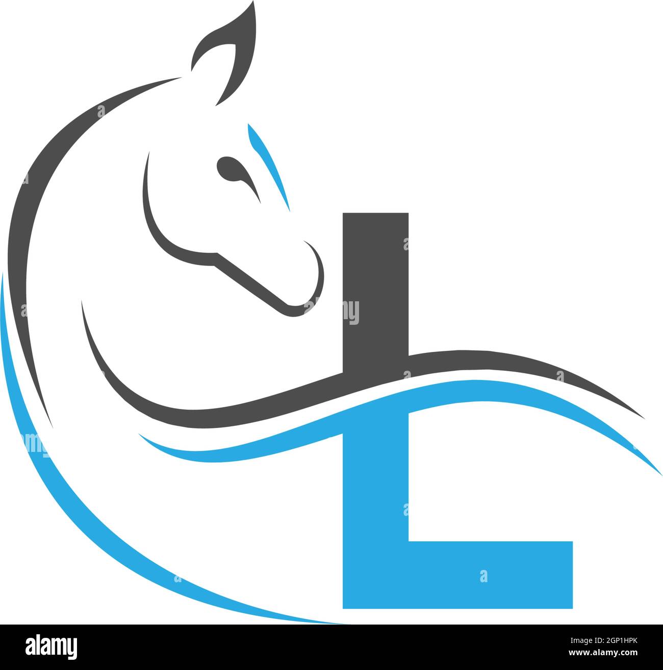 L icon logo hi-res stock photography and images - Alamy