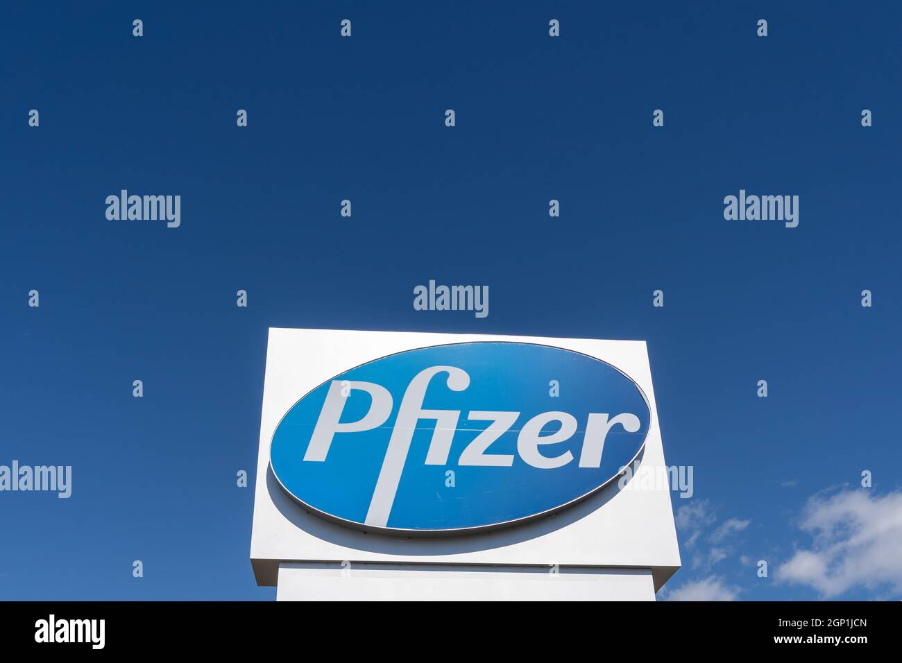 Pfizer sign hi-res stock photography and images - Alamy