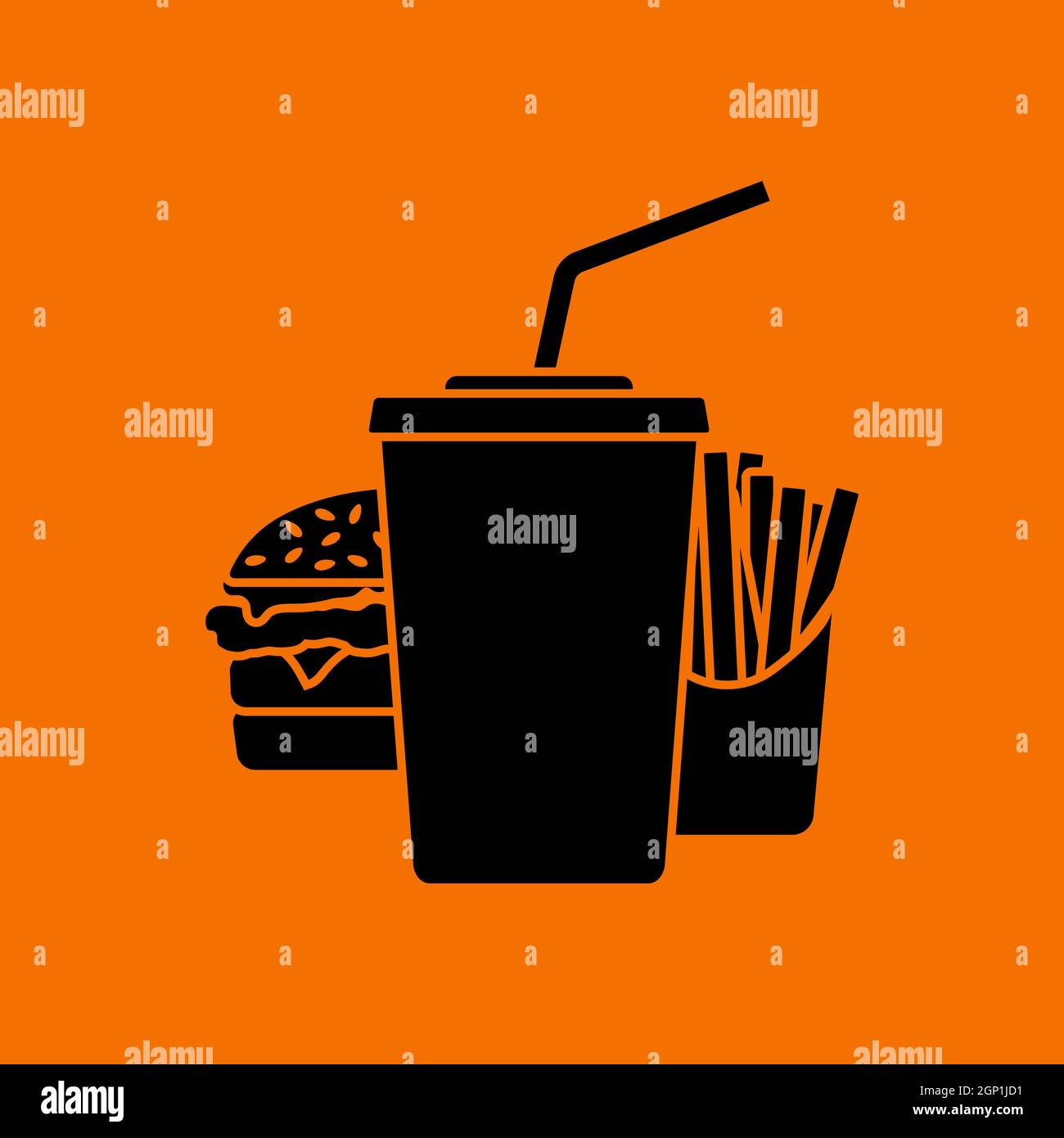 Fast Food Icon Stock Vector Image & Art - Alamy