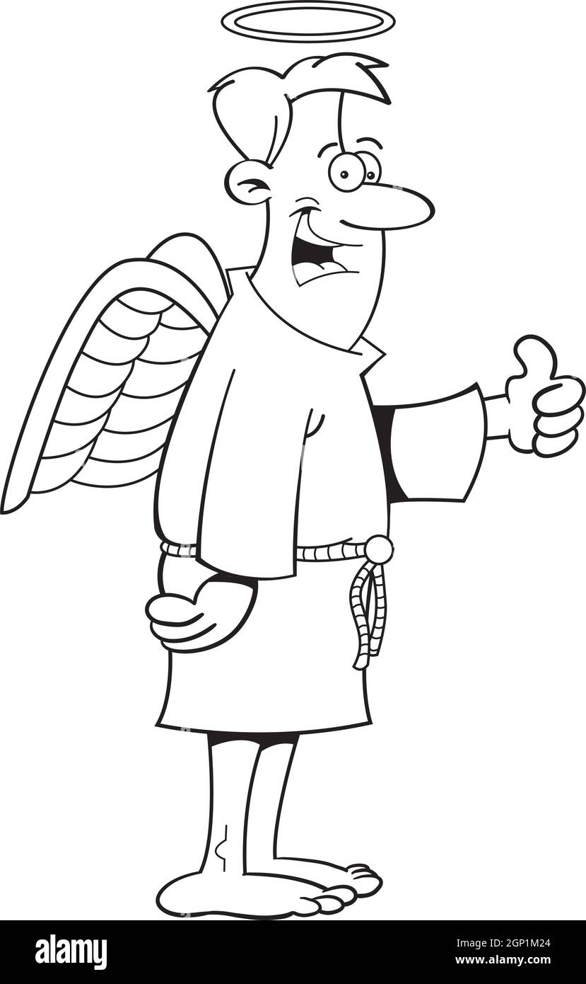 Black And White Drawings Of Male Angels