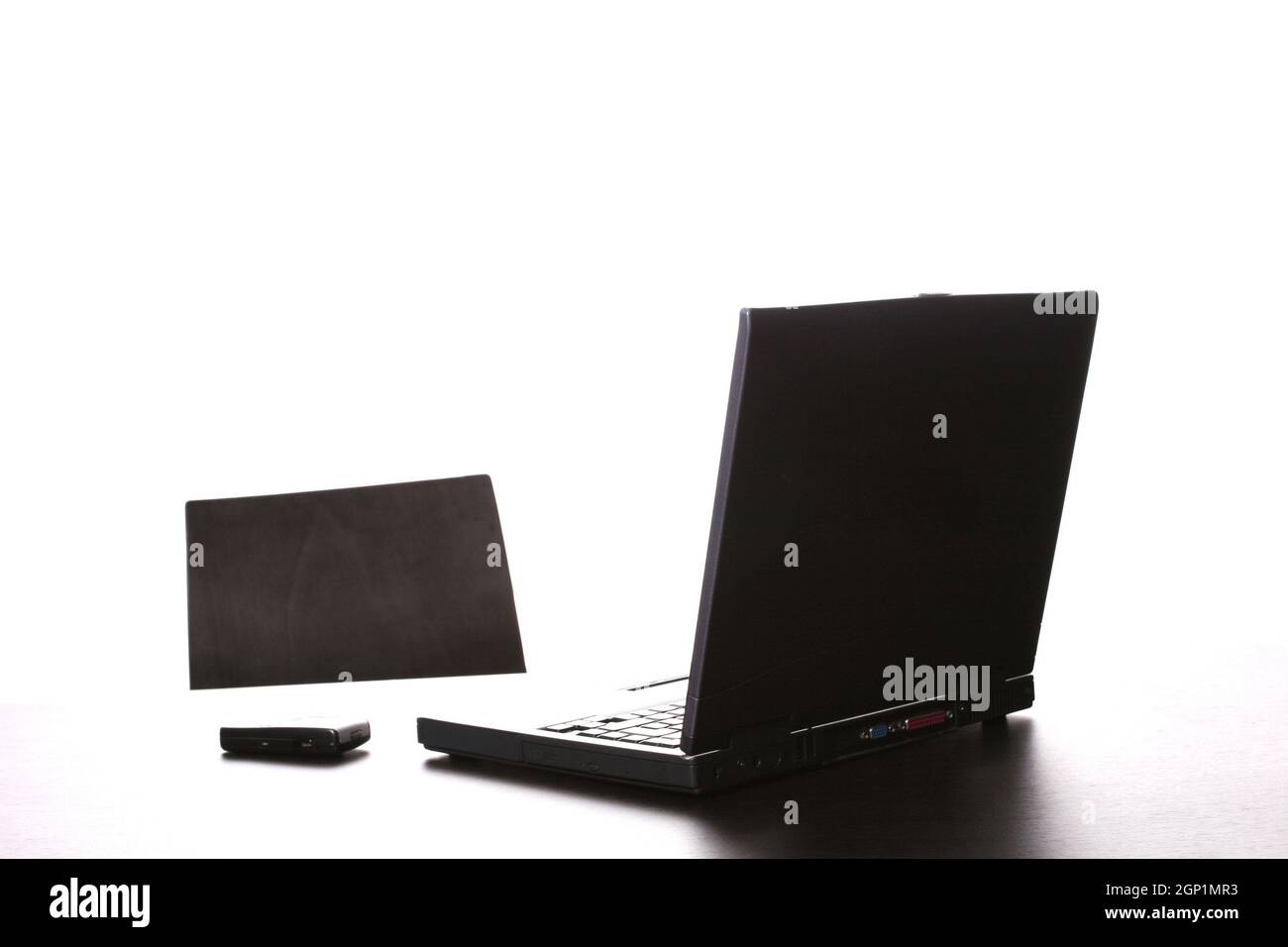 a personal computer isolated on white background Stock Photo - Alamy