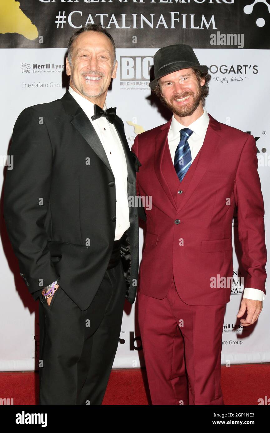 Troy Christian, Tom Graves at the 2021 Catalina Film Fest - Gala Red ...