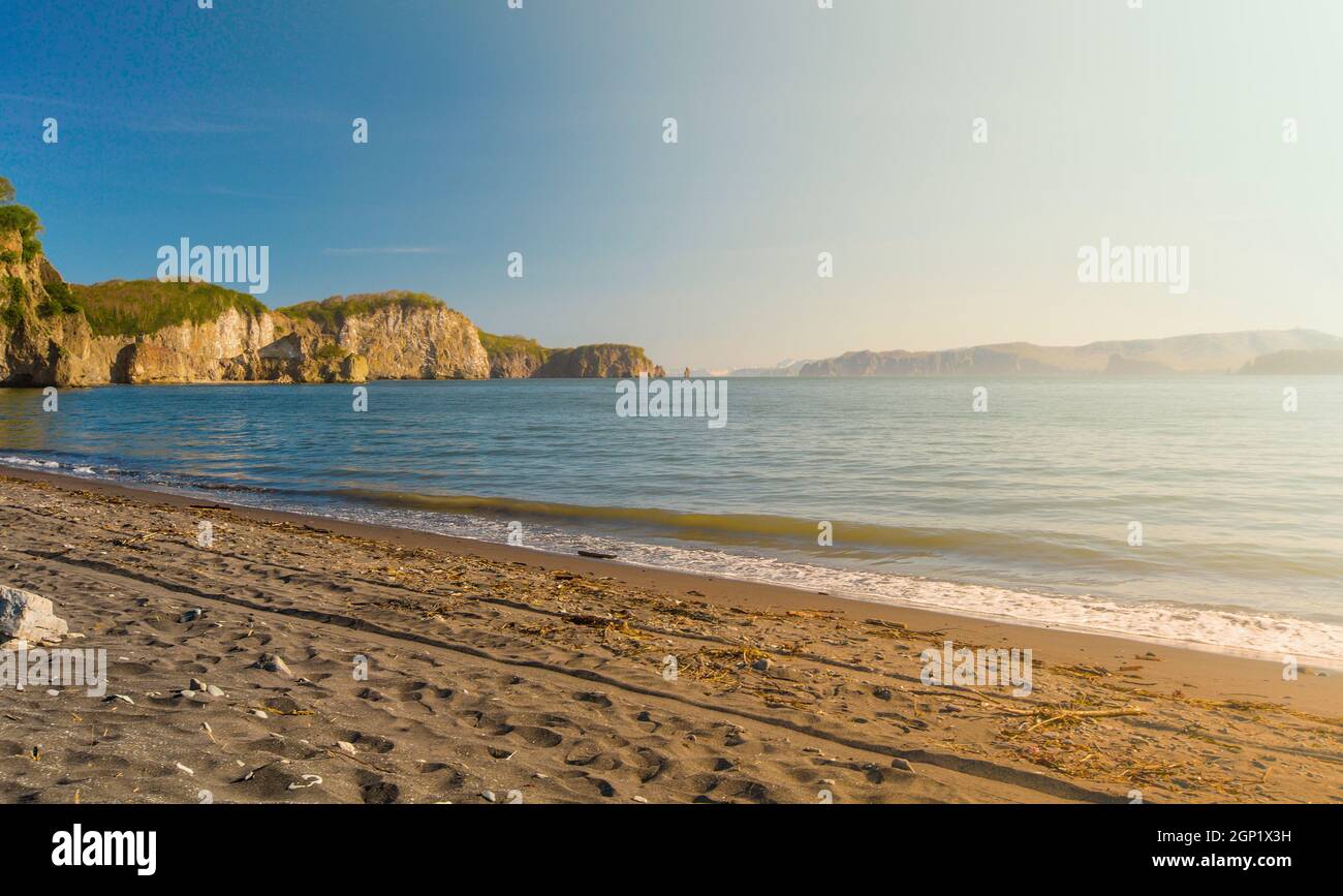 the view of Avacha Bay on the Kamchatka Peninsula Stock Photo - Alamy