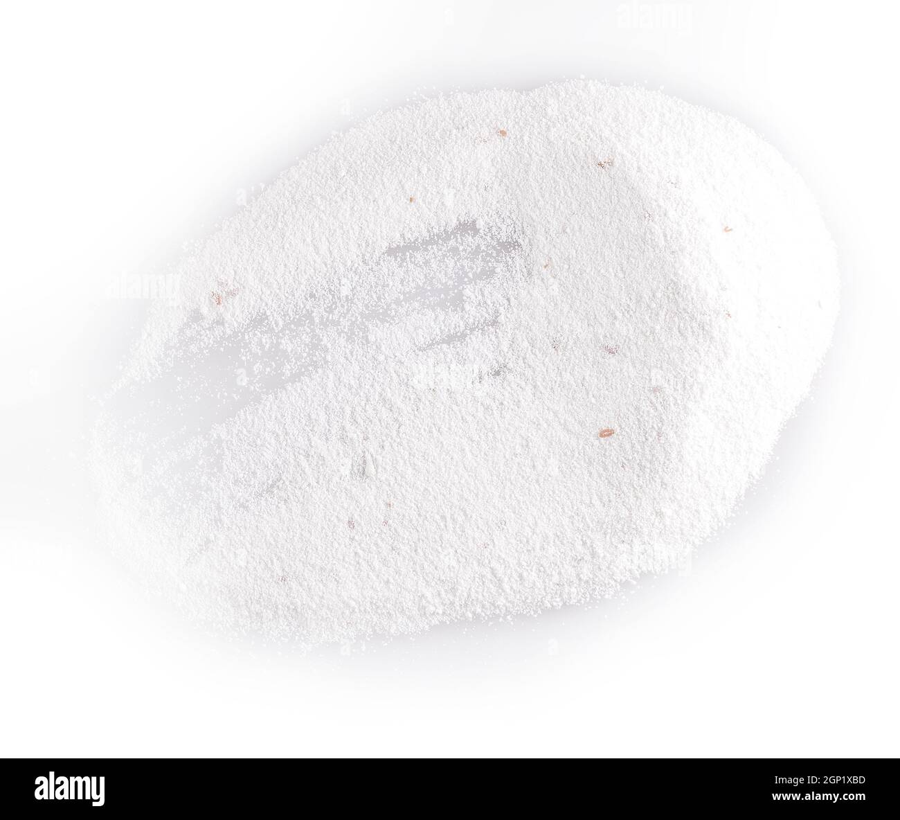 Washing powder pile isolated on white background Stock Photo - Alamy