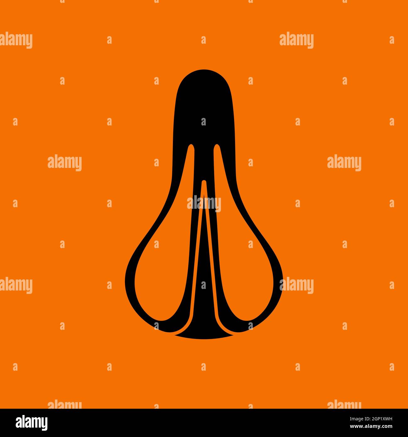 Bike Seat Icon Top View Stock Vector Image & Art - Alamy