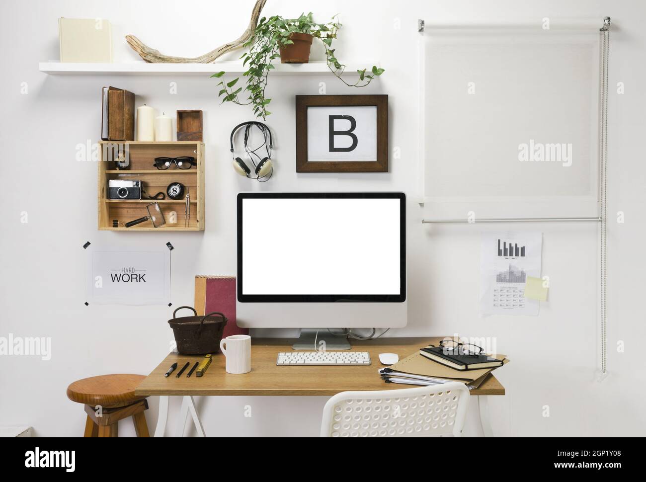 a color work space disposition Stock Photo - Alamy