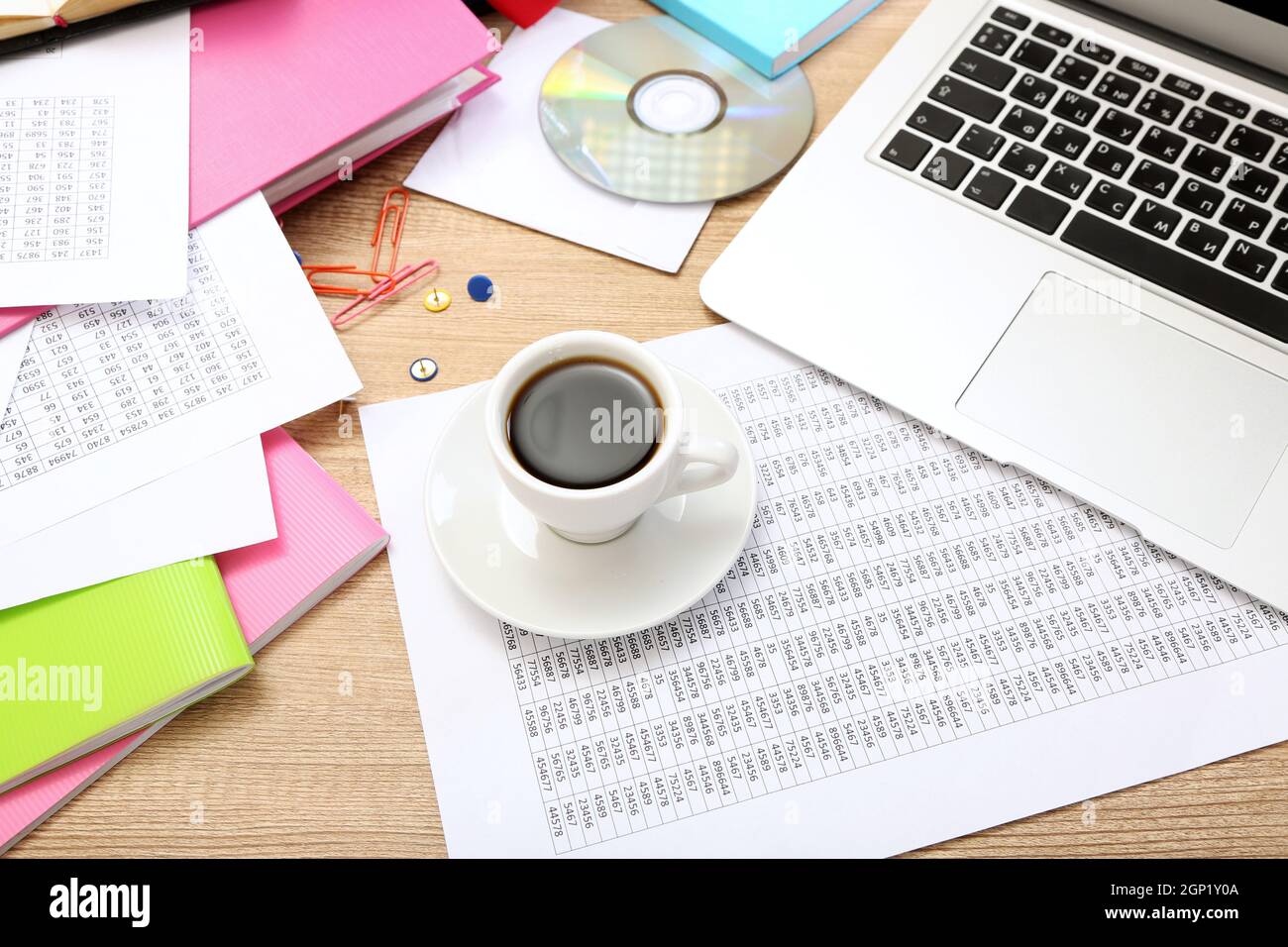 a color work space disposition Stock Photo - Alamy