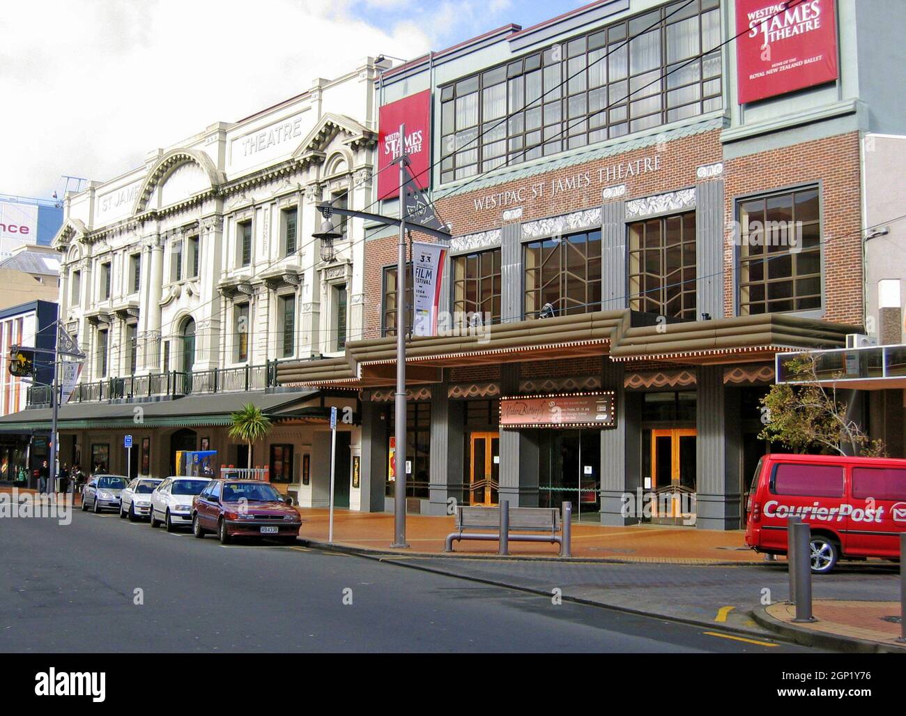Wellington courtenay place architecture hi-res stock photography and ...