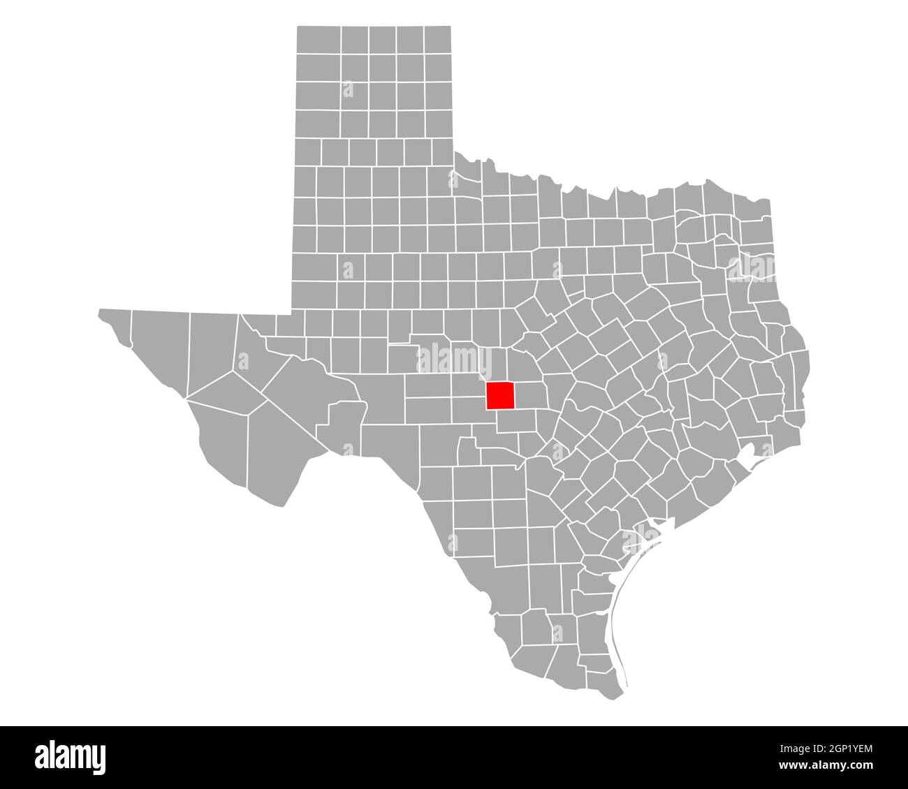 Map of Mason in Texas Stock Photo - Alamy