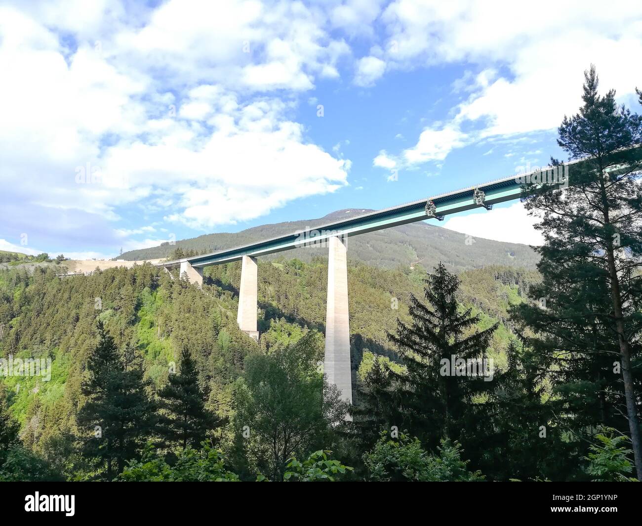 Europa Bridge near Innsbruck. Highest bridge in Europe Stock Photo - Alamy