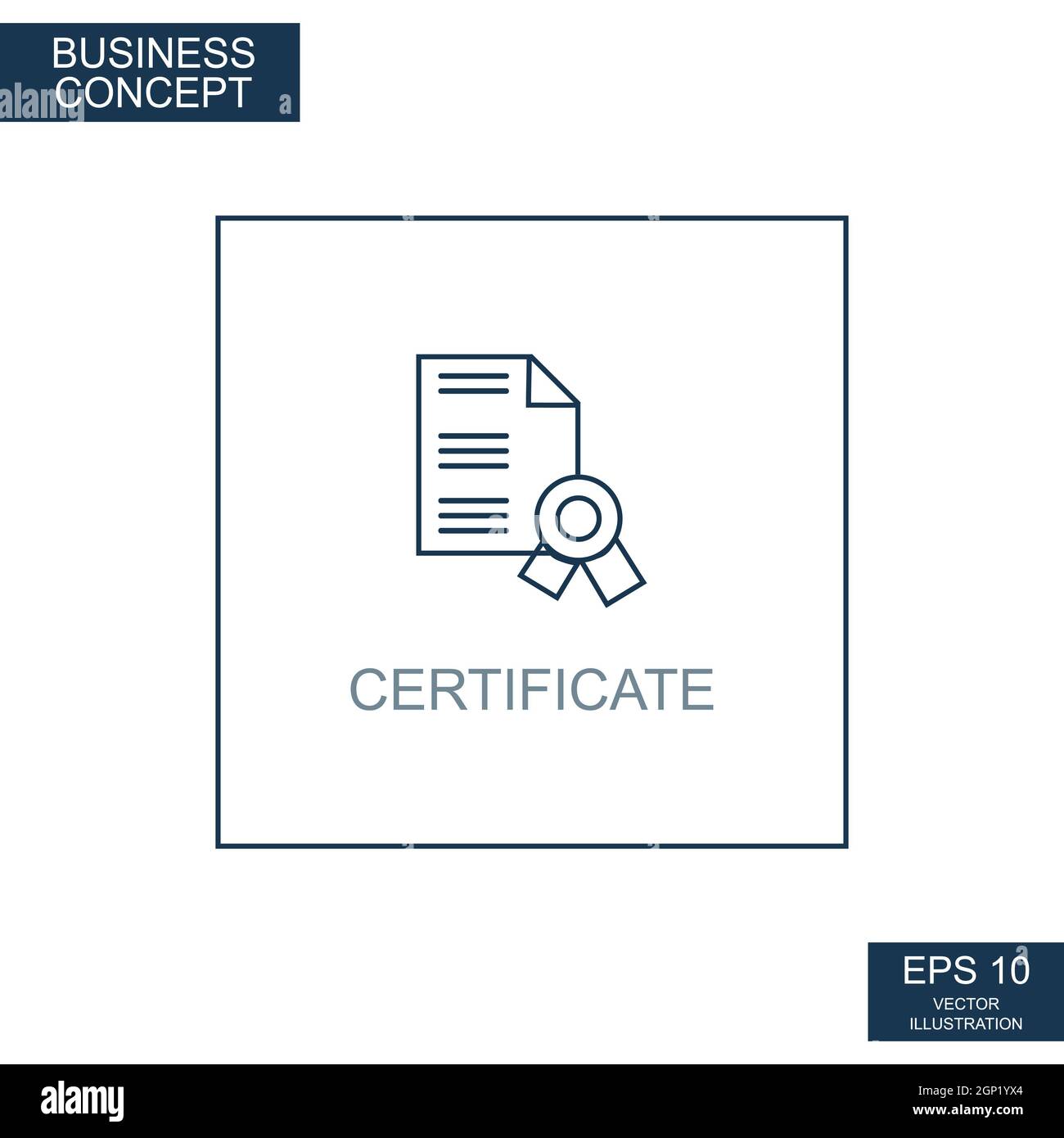 Corporate certificate Cut Out Stock Images & Pictures - Alamy