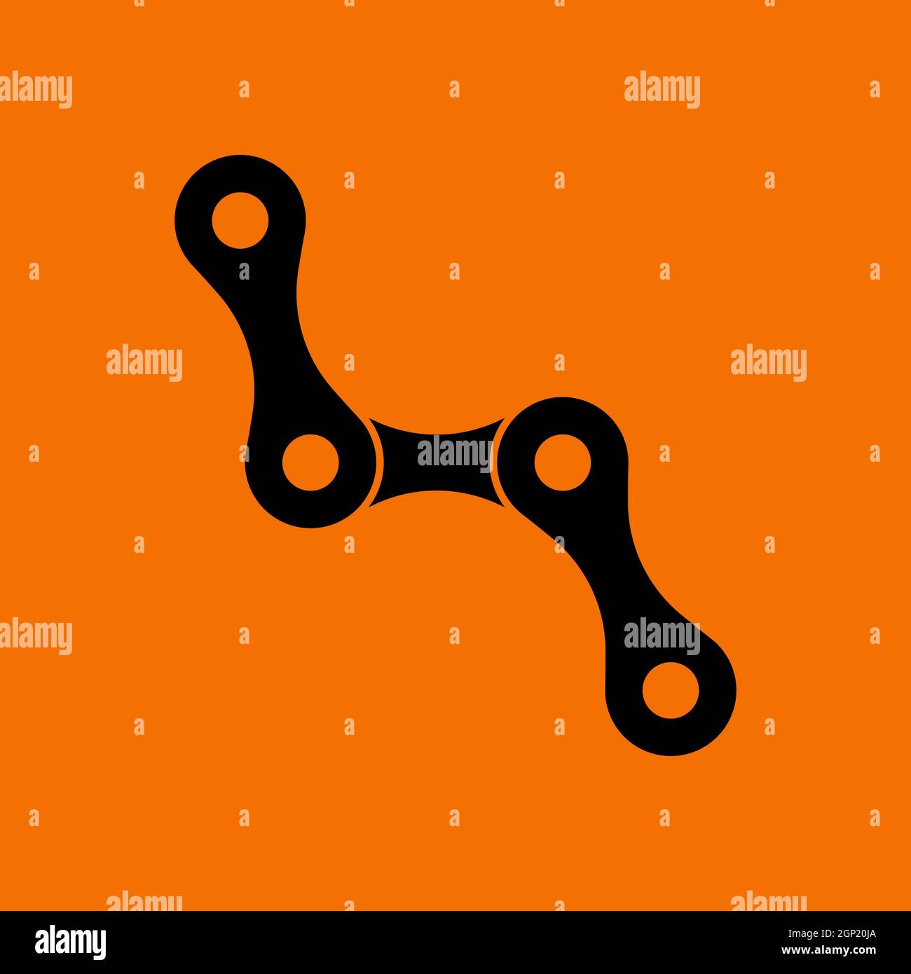 Bike Chain Icon Stock Vector Image & Art - Alamy