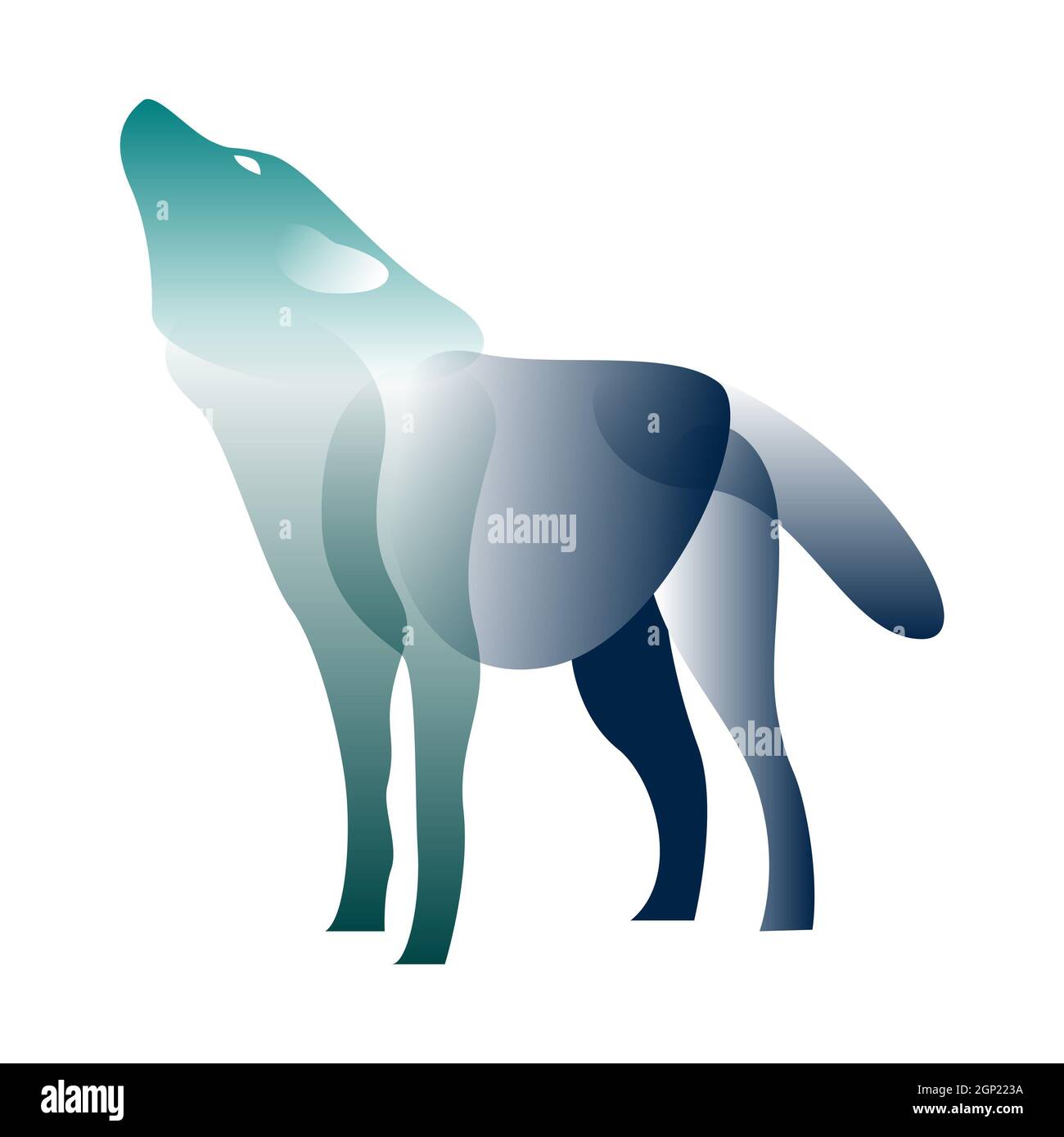 Square body shape illustration Cut Out Stock Images & Pictures - Alamy