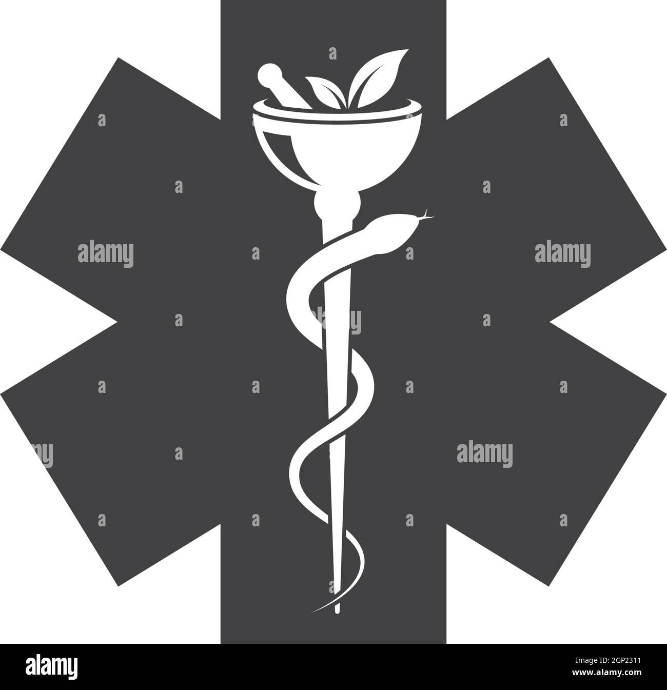 medical snake vector icon illustration Stock Vector Image & Art - Alamy