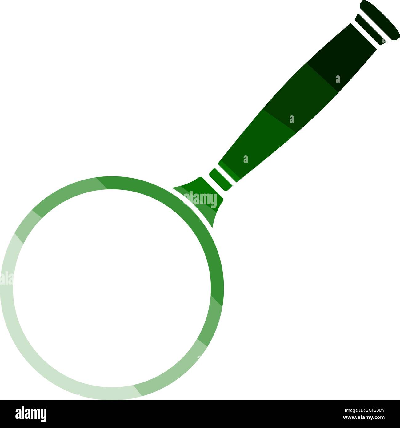Magnifier icon Stock Vector Images - Alamy