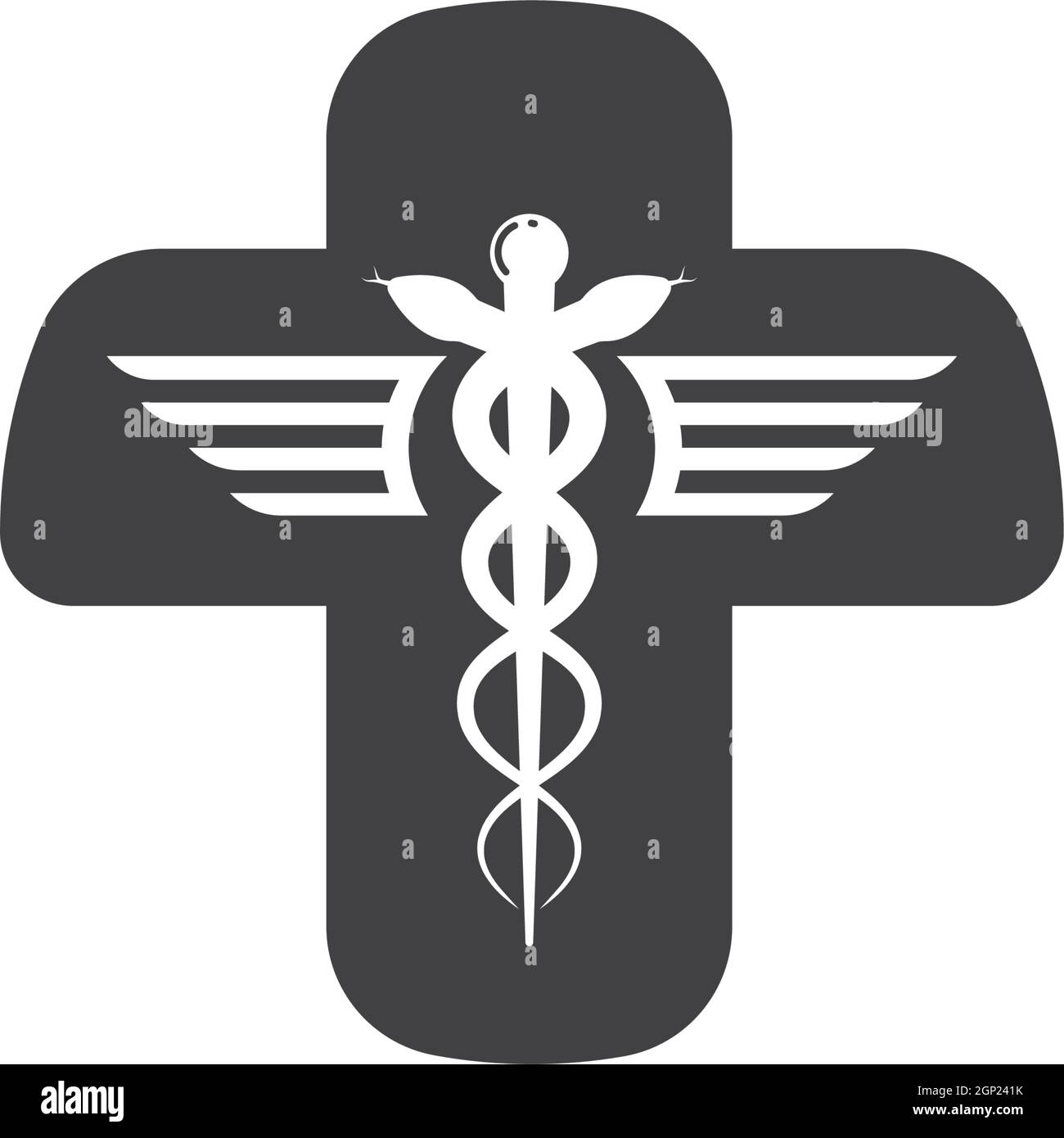 medical snake vector icon illustration Stock Vector Image & Art - Alamy