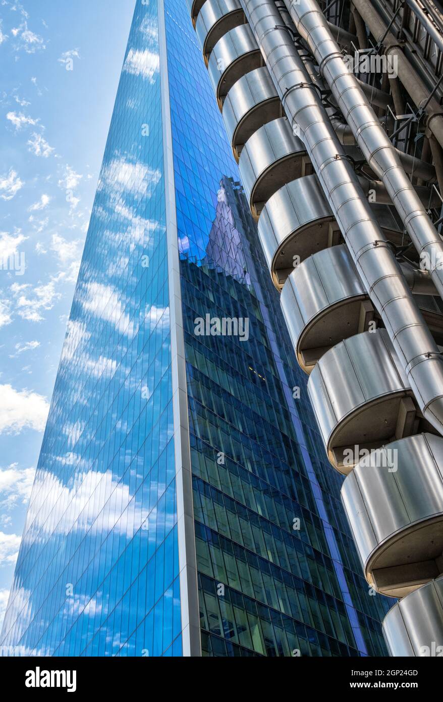 Modern architecture in the City of London, London, England Stock Photo ...