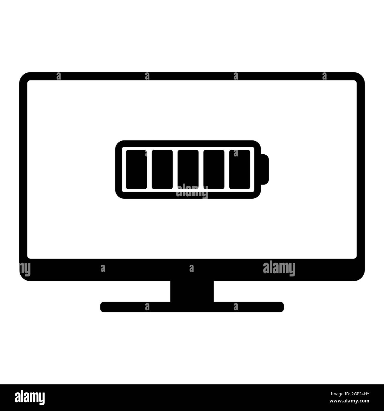 Battery and screen Stock Photo - Alamy