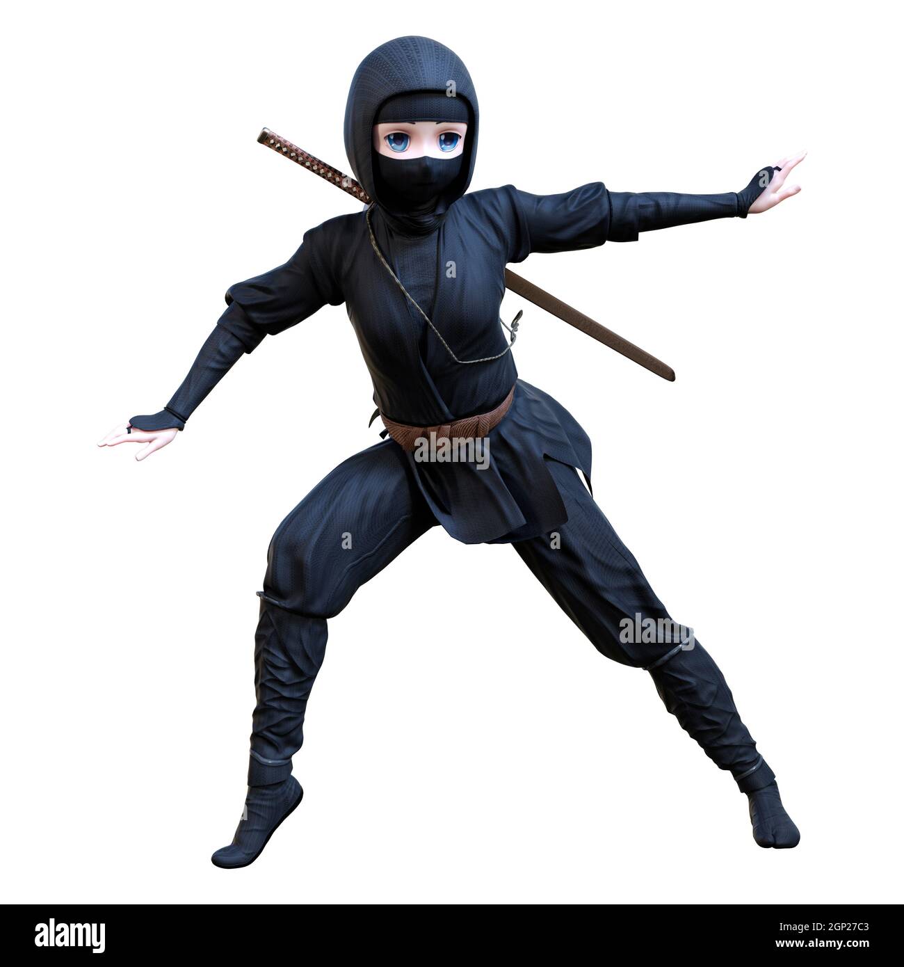 Cartoon samurai Cut Out Stock Images & Pictures - Alamy