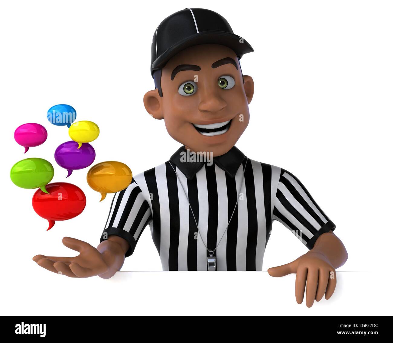 Bubble football referee hi-res stock photography and images - Alamy