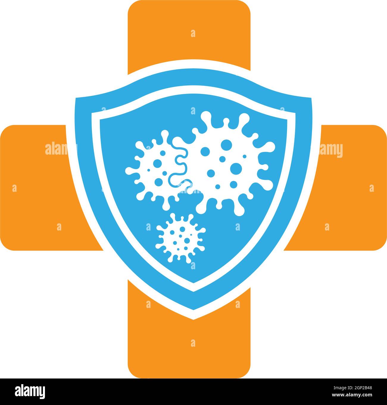 virus and bacteria icon vector illustration design Stock Vector Image ...